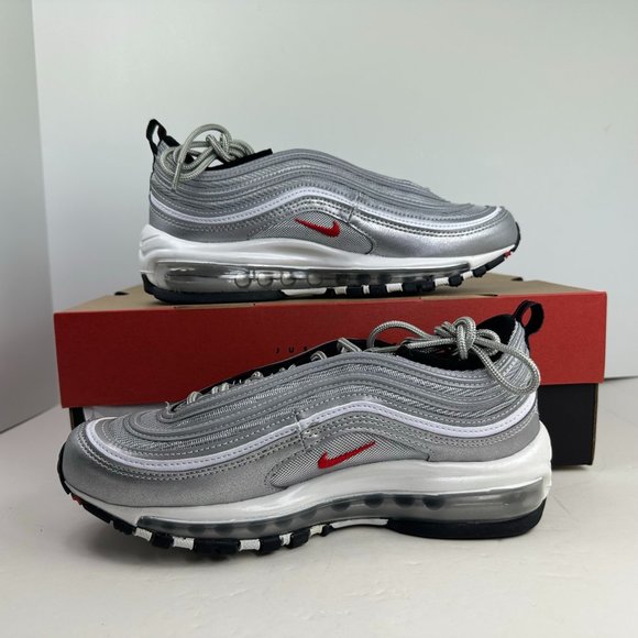 Nike | Shoes | Nike Air Max 97 Og 222 Womens Silver Bullet Black ...